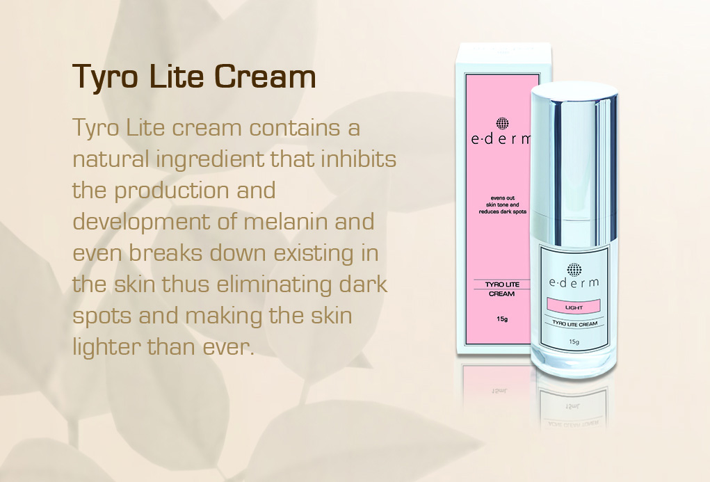 E-derm Tyro Lite Cream 15g – eJazmine.com