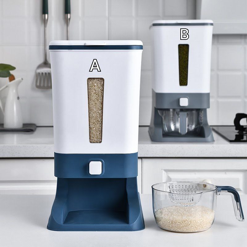 BMK 12Kg Automatic Rice Dispenser with Rinsing Cup – eJazmine.com