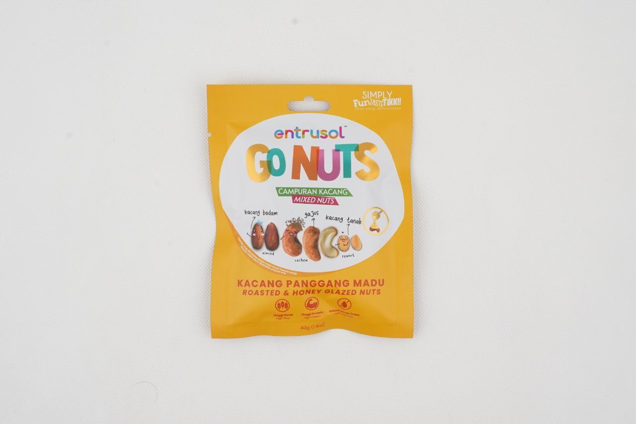Campuran Kacang Go Nuts Entrusol – eJazmine.com