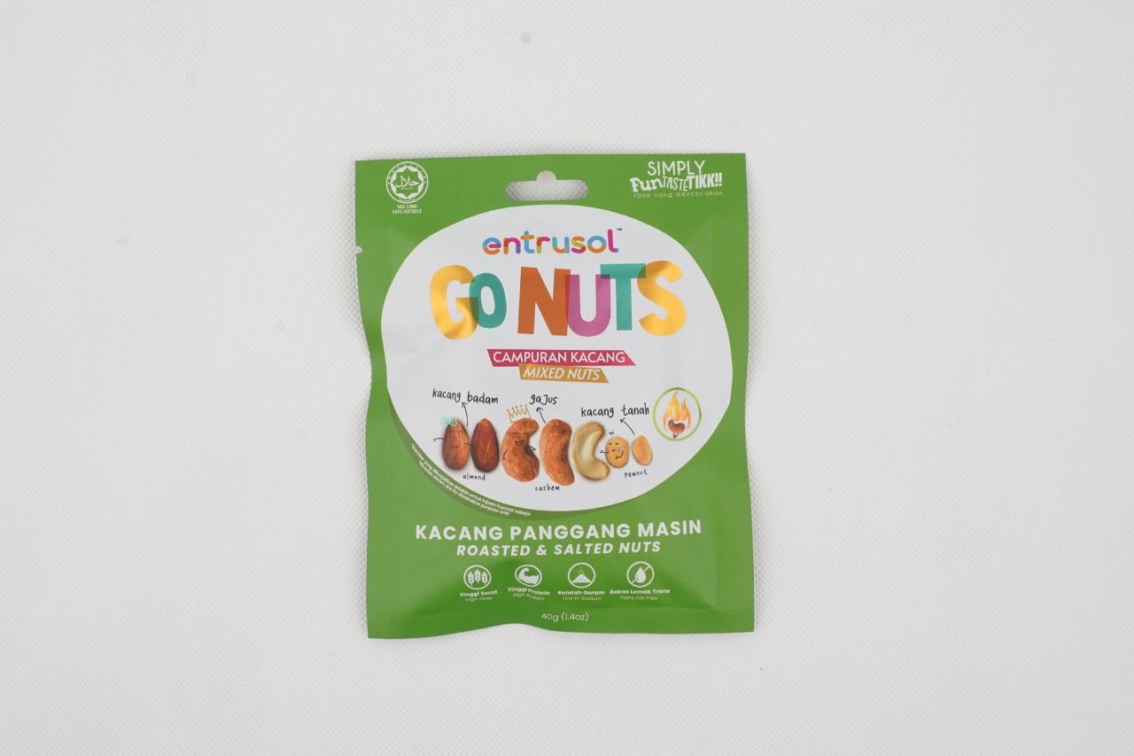 Campuran Kacang Go Nuts Entrusol – eJazmine.com