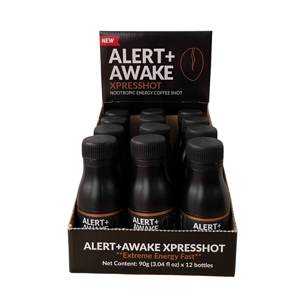 Alert + Awake Xpresshot, 90ml x 12 bottles (1 Box) – eJazmine.com