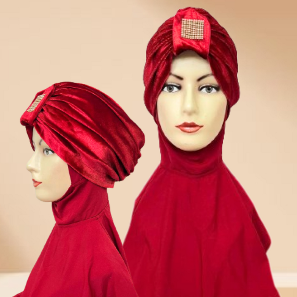 TURBAN RED – eJazmine.com